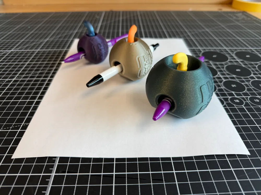 MakeGood Pen Ball - Medium - Writing Device - Free 3D Print Model ...