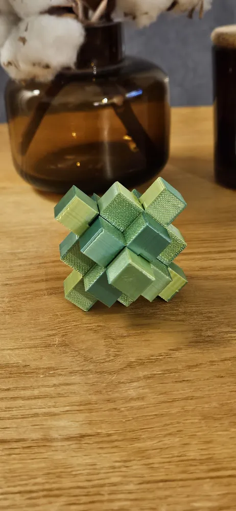 Modular Interlocking Crystal – 3D Puzzle - Free 3D Print Model - MakerWorld