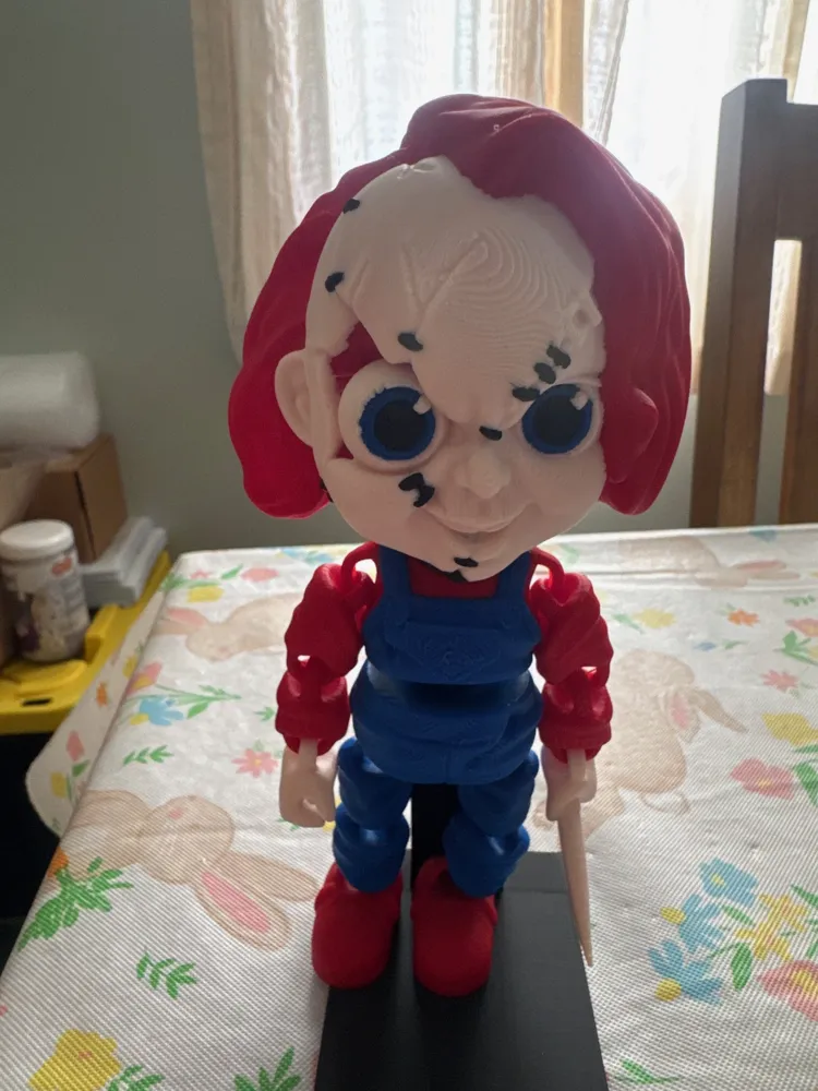 Vunk Flexi Stand for 100% scale modles - Free 3D Print Model - MakerWorld