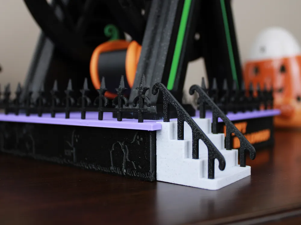 Spooktacular Ferris Wheel (motorized) - Free 3D Print Model - MakerWorld