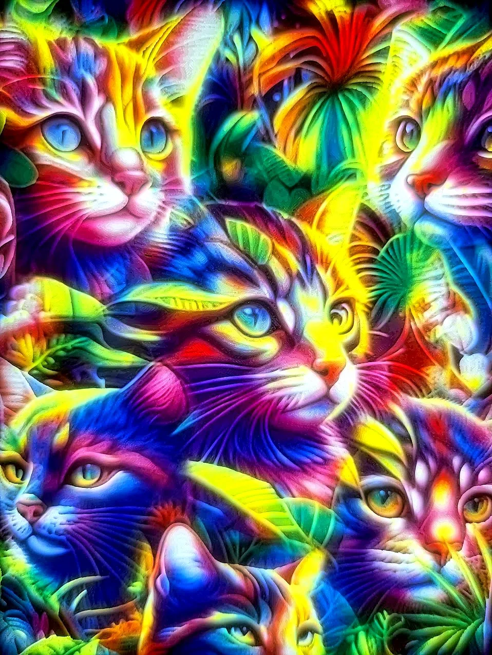 Cats CMYK Litophane by Nic-e-Create - MakerWorld