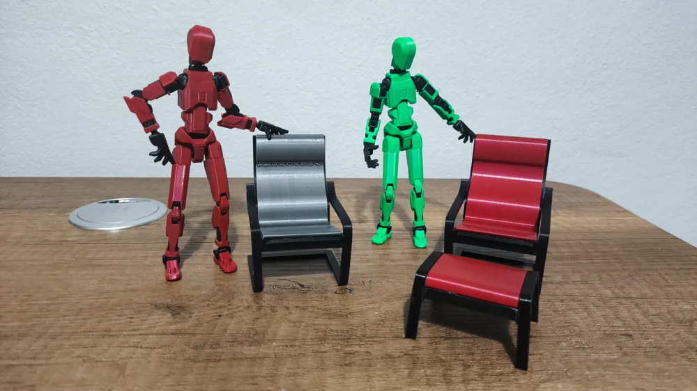 Dummy 13 ArmChair - Free 3D Print Model - MakerWorld
