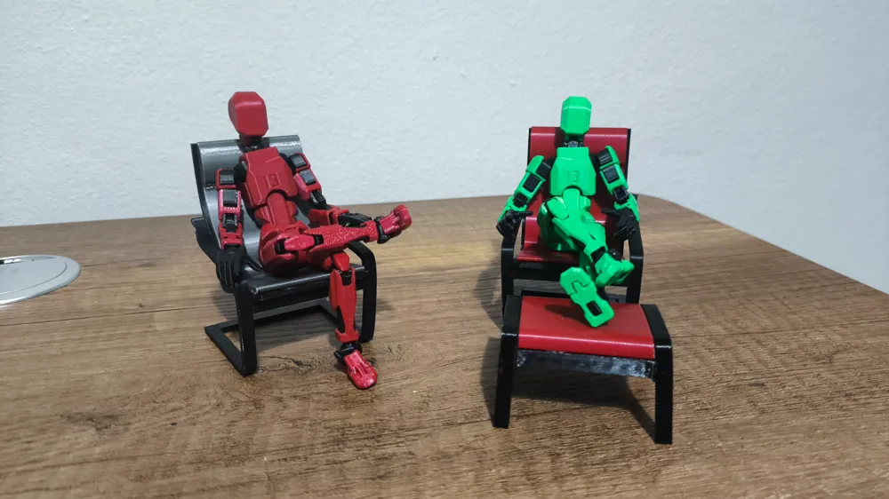 Dummy 13 ArmChair - Free 3D Print Model - MakerWorld