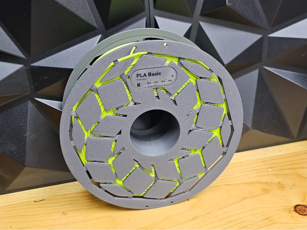 Geometric Twist-Lock Reusable 3D Filament Spool Remixed by Next Level ...