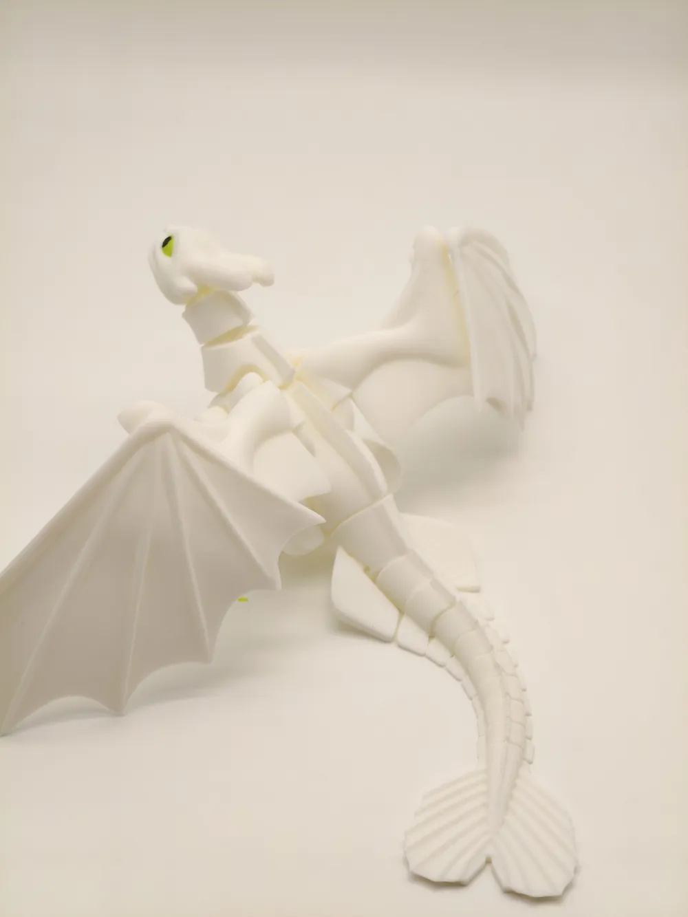 How to Train Your Dragon, Light Fury, New Light Fury, no supports, MINI ...