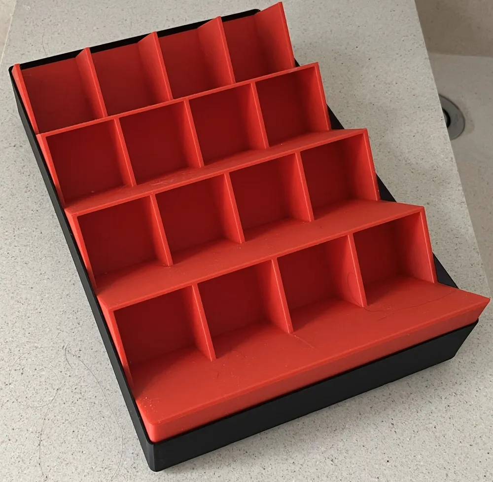 Makeup Drawer Organisers (Optional Gridfinity) - Free 3D Print Model ...