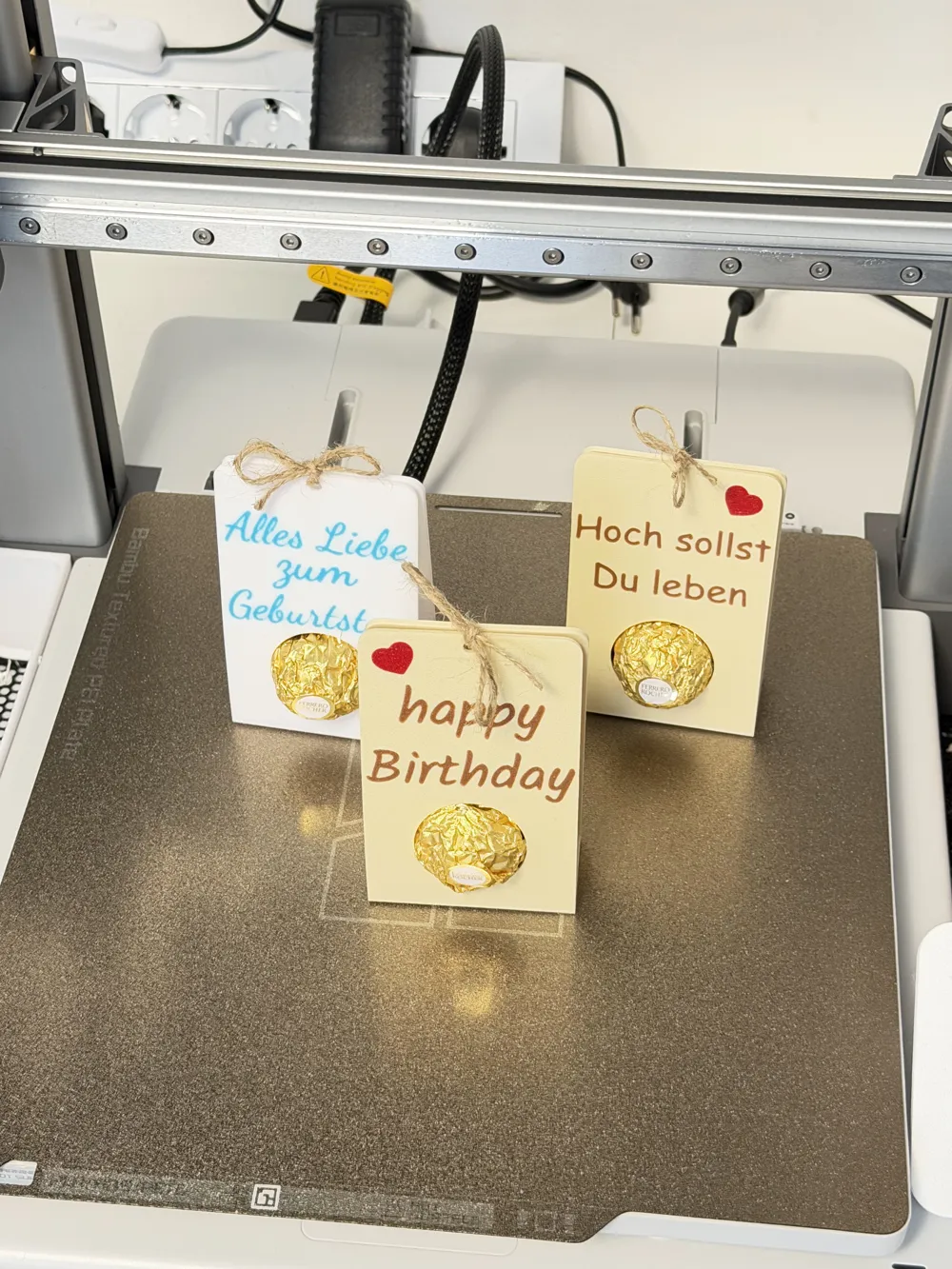 Ferrero Rocher Birthday Party Favors 3 Designs - Free 3D Print Model ...
