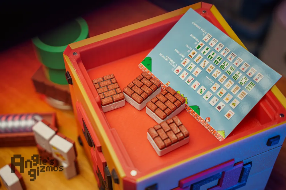 8-bit Mario Mahjong (Complete Set) - Free 3D Print Model - MakerWorld