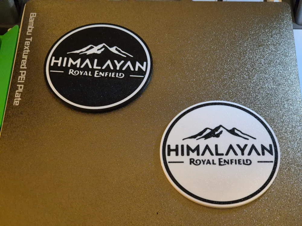 Royal Enfield Himalayan Coaster by Art3x - MakerWorld