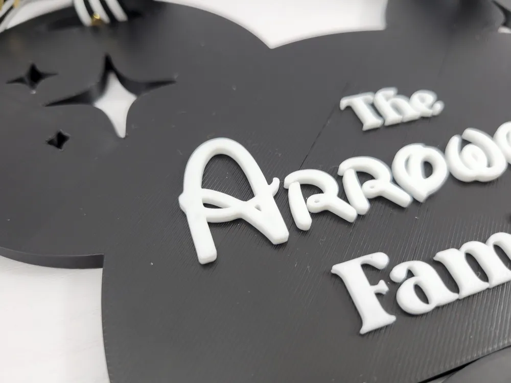 Mouse Ears Stroller Tag for Identification - Free 3D Print Model ...