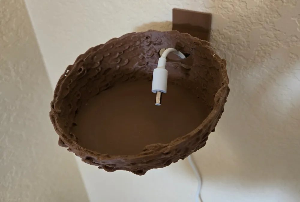 Wall mounted echo dot owl nest - Free 3D Print Model - MakerWorld