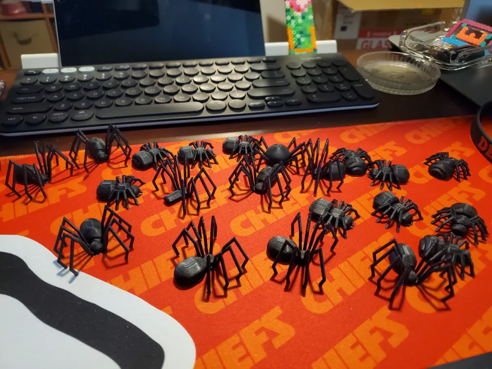 Little Halloween Spiders!!!! by Jerry Bower MakerWorld: Download Free ...