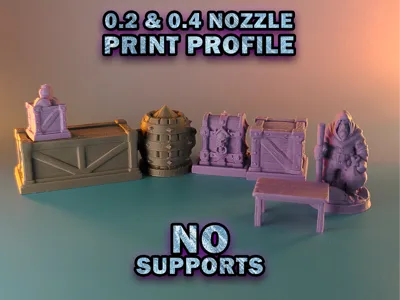 Support-Free D&D Miniatures | Collection - MakerWorld: Download Free 3D ...