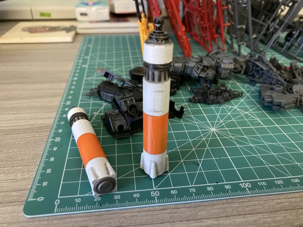 Gundam Sazabi HG RG 1/144 Maßstab Booster-Kraftstofftank – Kostenloses ...