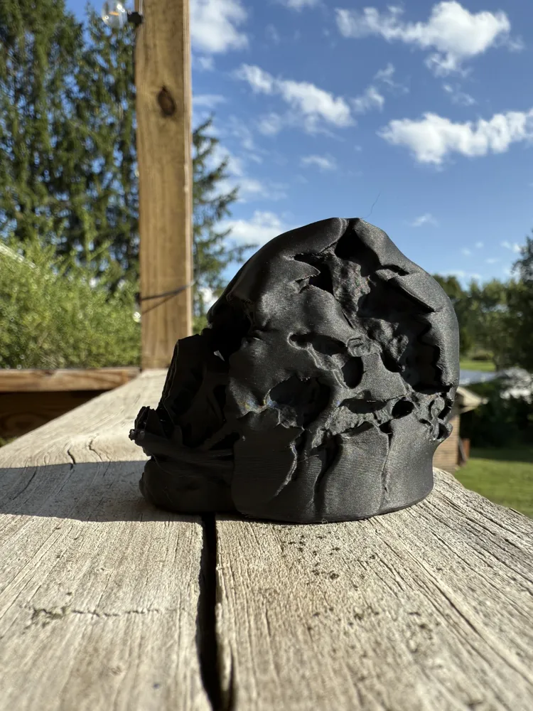 Darth Vader melted helmet - Free 3D Print Model - MakerWorld