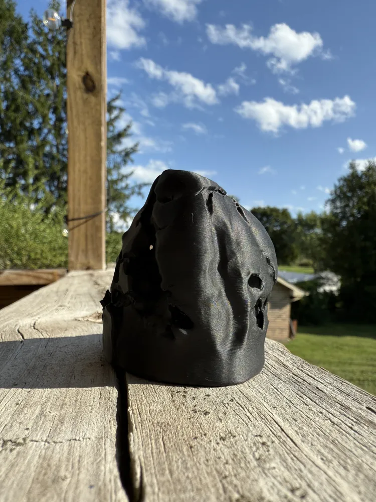 Darth Vader melted helmet - Free 3D Print Model - MakerWorld