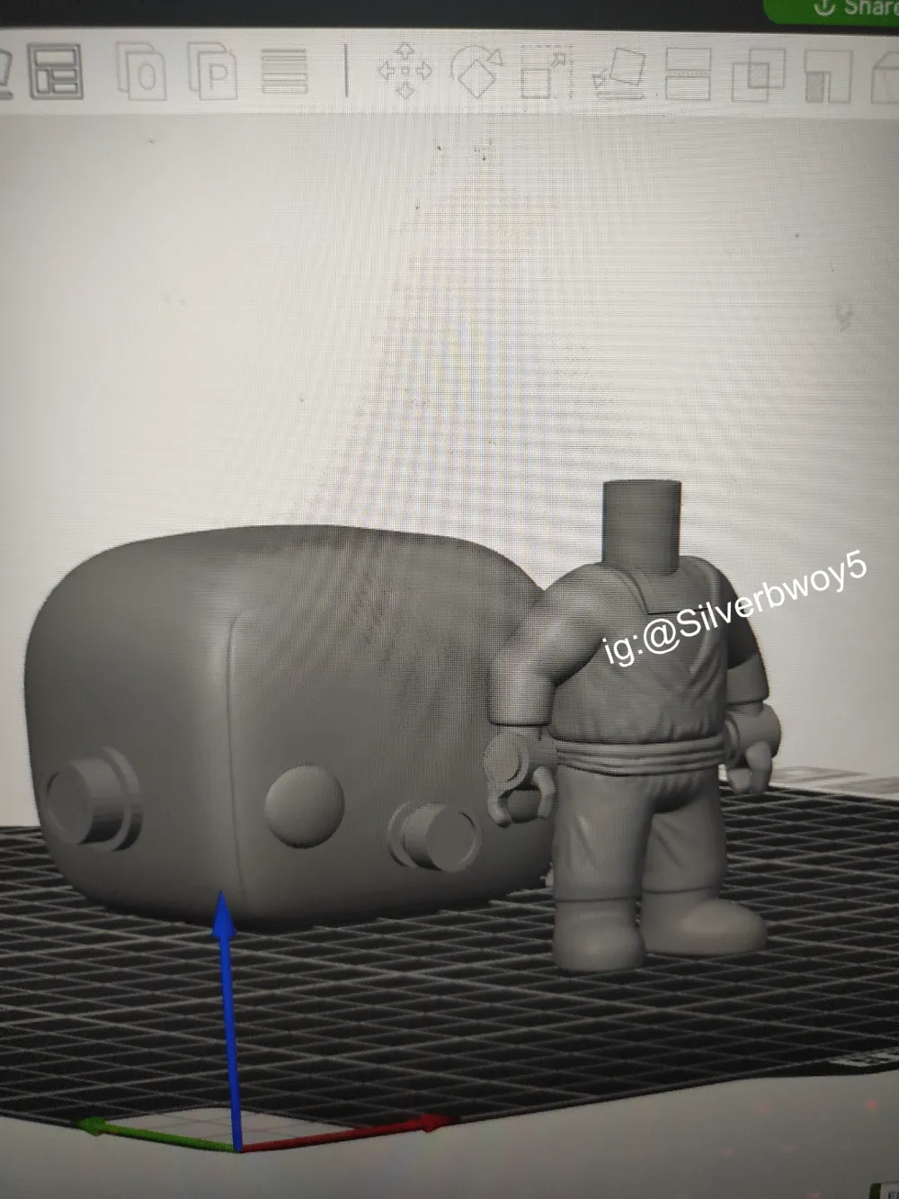 Funko Tori-bot, Robo toriyama, Robottoriyama by Silverbwoy - MakerWorld