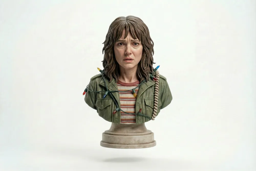 Buste de Joyce – Inspiré de Stranger Things - Modèle d'Impression 3D ...