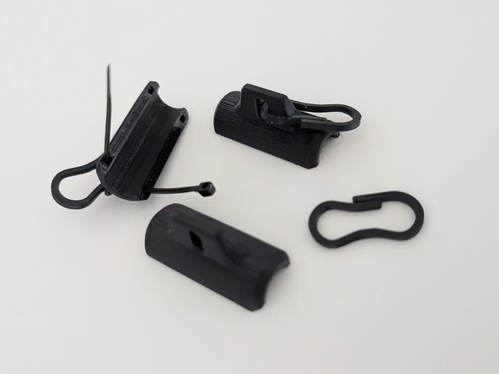 Universal Suet Ball Holder - Zip-Tie Mount - Free 3D Print Model ...