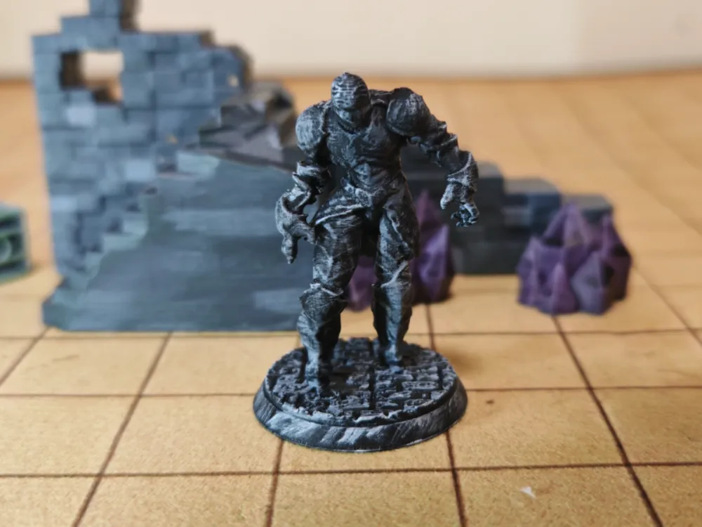 DnD Animated Armour - D&D Monster Manual - Day 6 - Free 3D Print Model ...