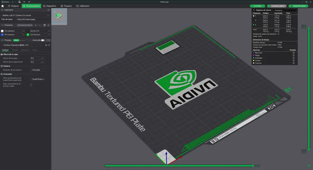 Nvidia Logo by xXemix - MakerWorld