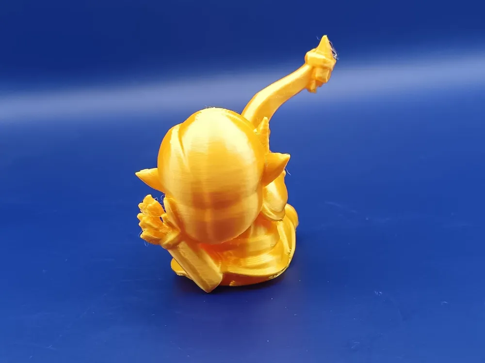 Chibi Bow Hugger Elf - Free 3D Print Model - MakerWorld