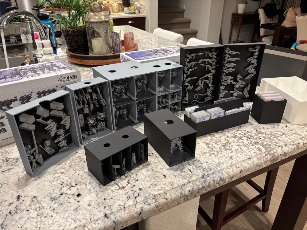 Ember Obsidian Protokoll Aufbewahrungs UN Tablett-Set – Kostenloses 3D ...