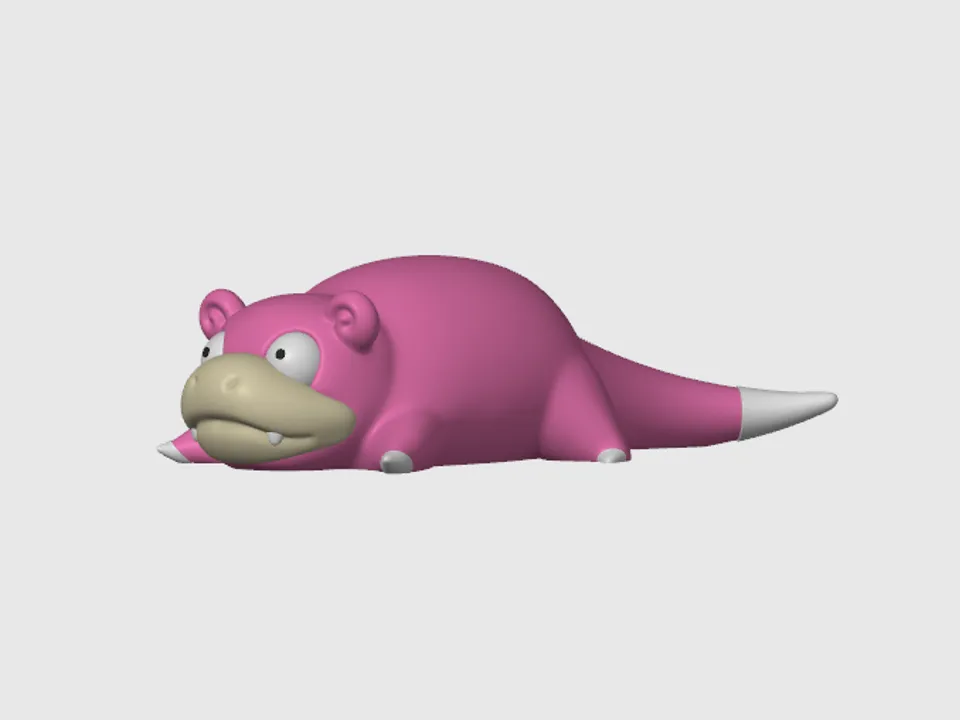 Slowpoke Multicolor - Free 3D Print Model - MakerWorld