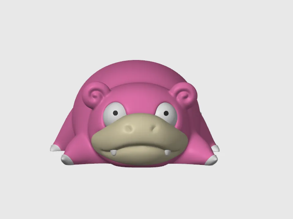 Slowpoke Multicolor - Free 3D Print Model - MakerWorld