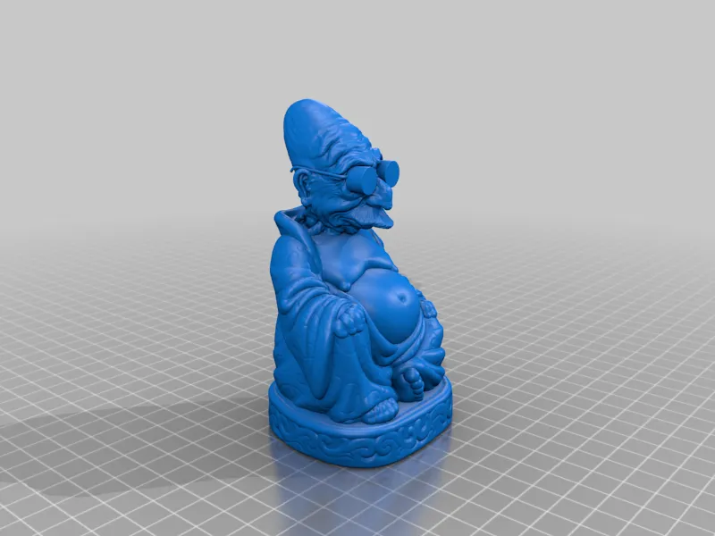 Pop Buddha Yoda Vader Batman Bender v2 Remixed by Kyle - MakerWorld