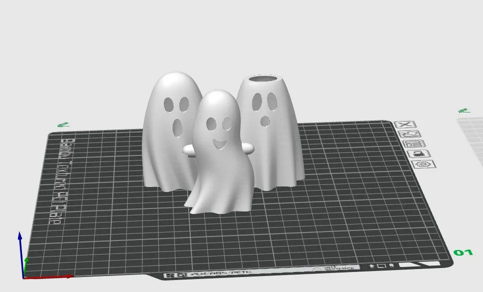 Halloween Ghost Decorations by the3Ddawg MakerWorld: Download Free 3D Models