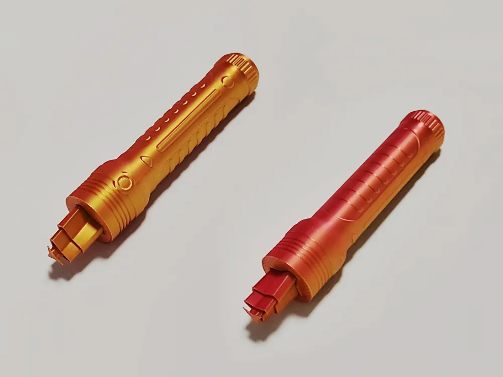 Mini Spiral Retractable Sword by 老程3D设计 - MakerWorld