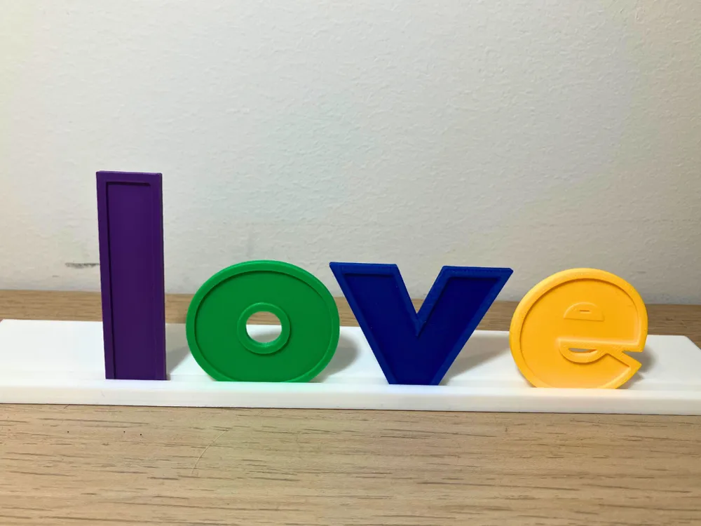 A代表精彩的字母趣味！ 来自 A*i*m*e*e* MakerWorld：免费下载 3D 模型