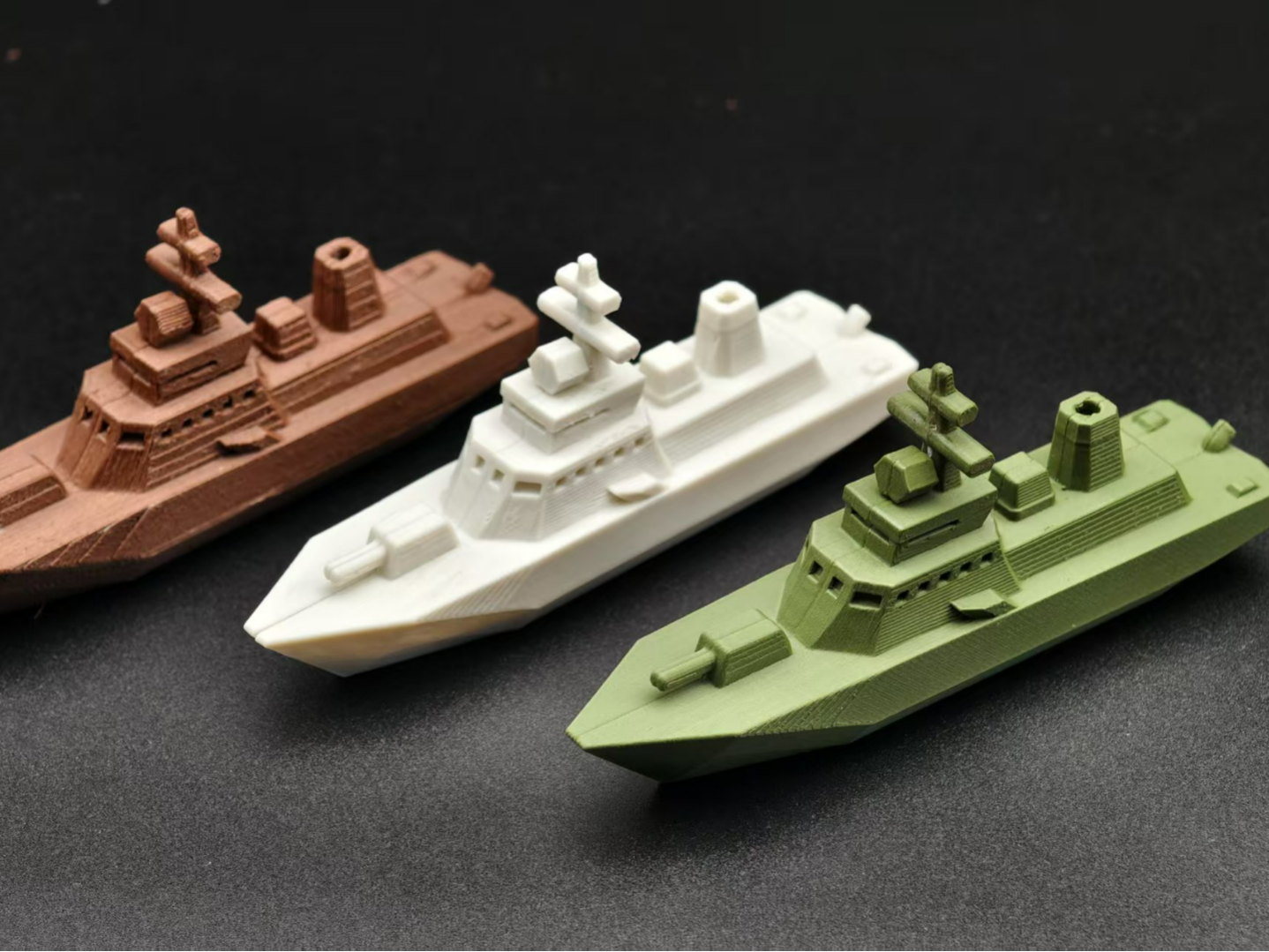 Warship that can float on water, no supports needed by user_1679480106 ...