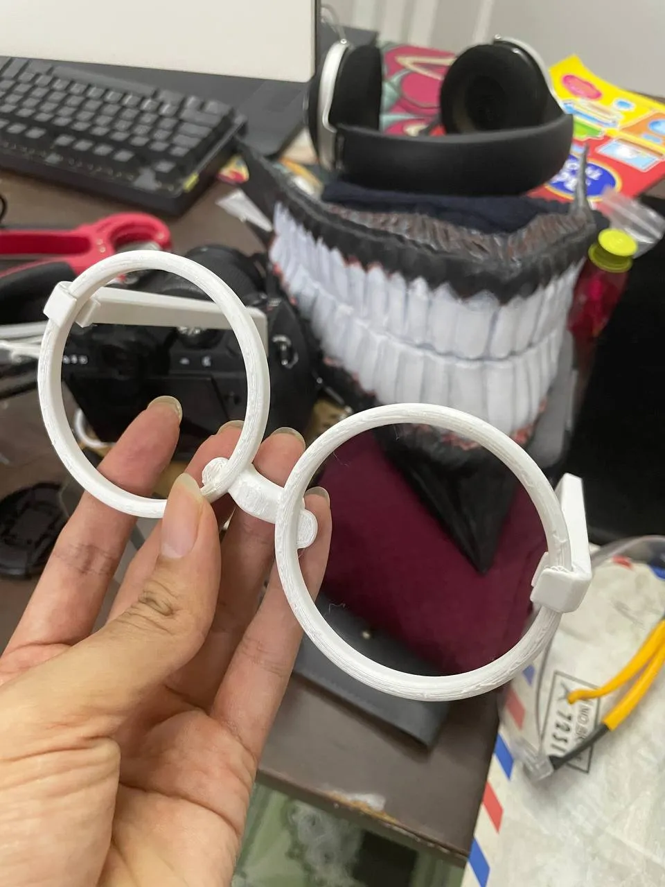 Dandadan Okarun Eye Glasses - Free STL by 3dprintart MakerWorld ...