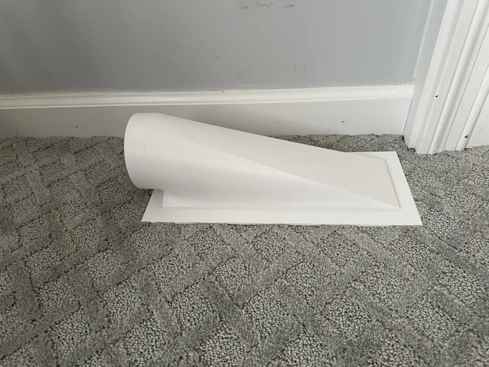 Floor Vent 4" Air Duct Adapter - Free 3D Print Model - MakerWorld