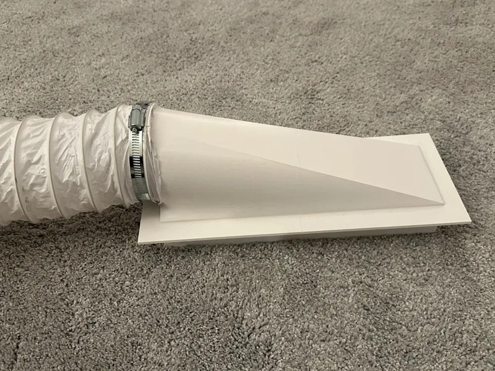 Floor Vent 4" Air Duct Adapter - Free 3D Print Model - MakerWorld