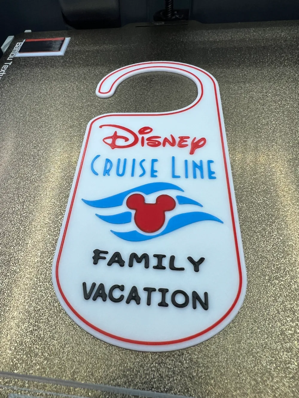 Disney Cruise Family Vacation Door Hanger by 3DPrinting4fun MakerWorld ...