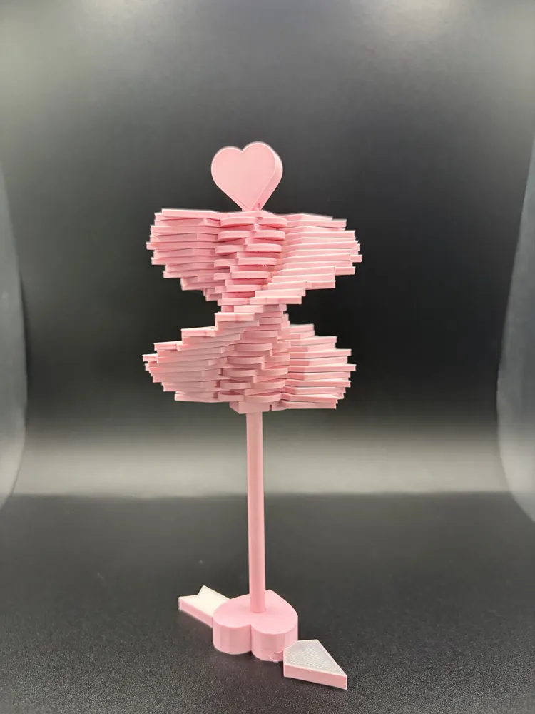 Cupid's Arrow Flip Flap Spinner - Free 3D Print Model - MakerWorld