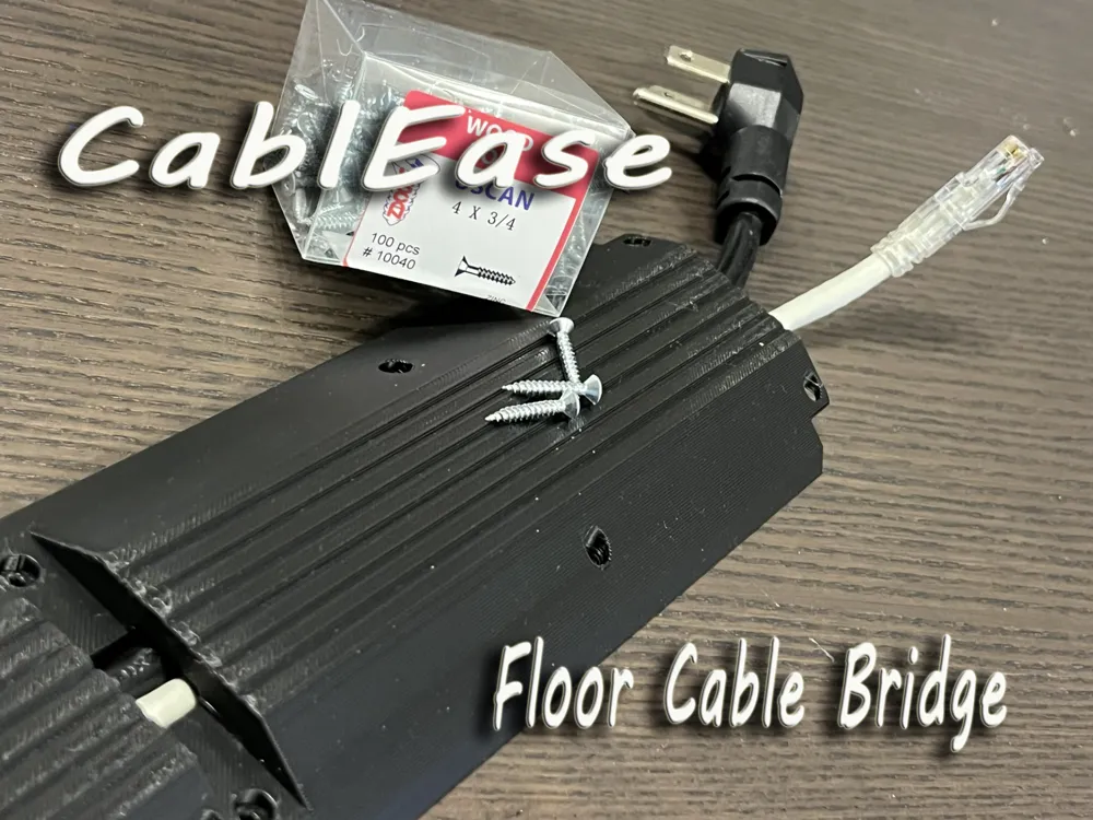 CablEase floor cable bridge by ML Innovation - MakerWorld