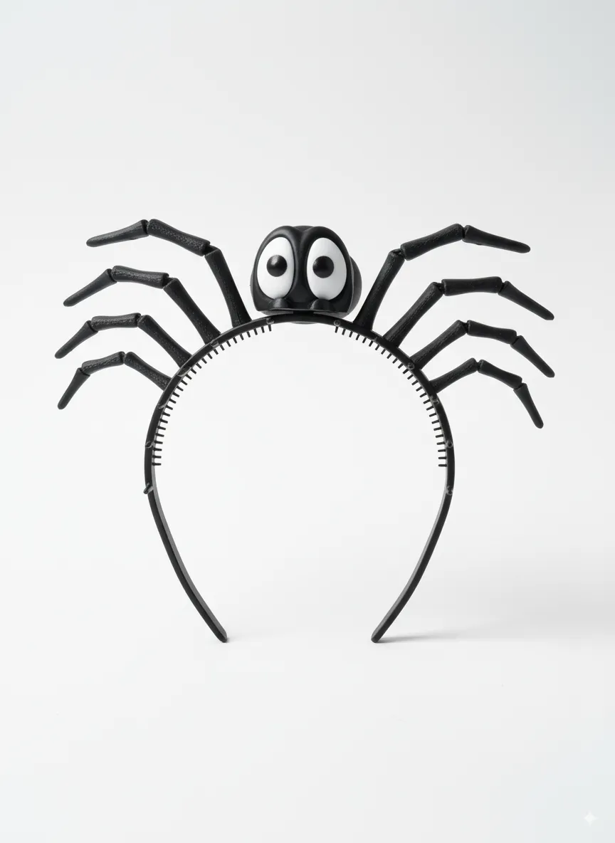 Halloween Cosplay Wiggly Spider Headband by 琰 MakerWorld: Download Free ...