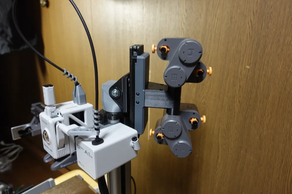 A1 mini 3-Axis AMS lite Conpacted Feeder Mount by Penguin_holic ...