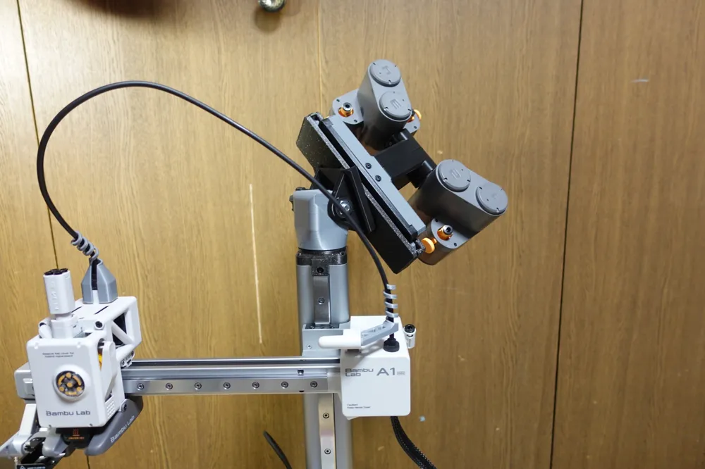 A1 mini 3-Axis AMS lite Conpacted Feeder Mount by Penguin_holic ...