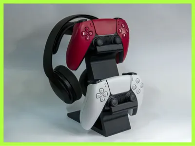 headset stand 3d print model download - MakerWorld