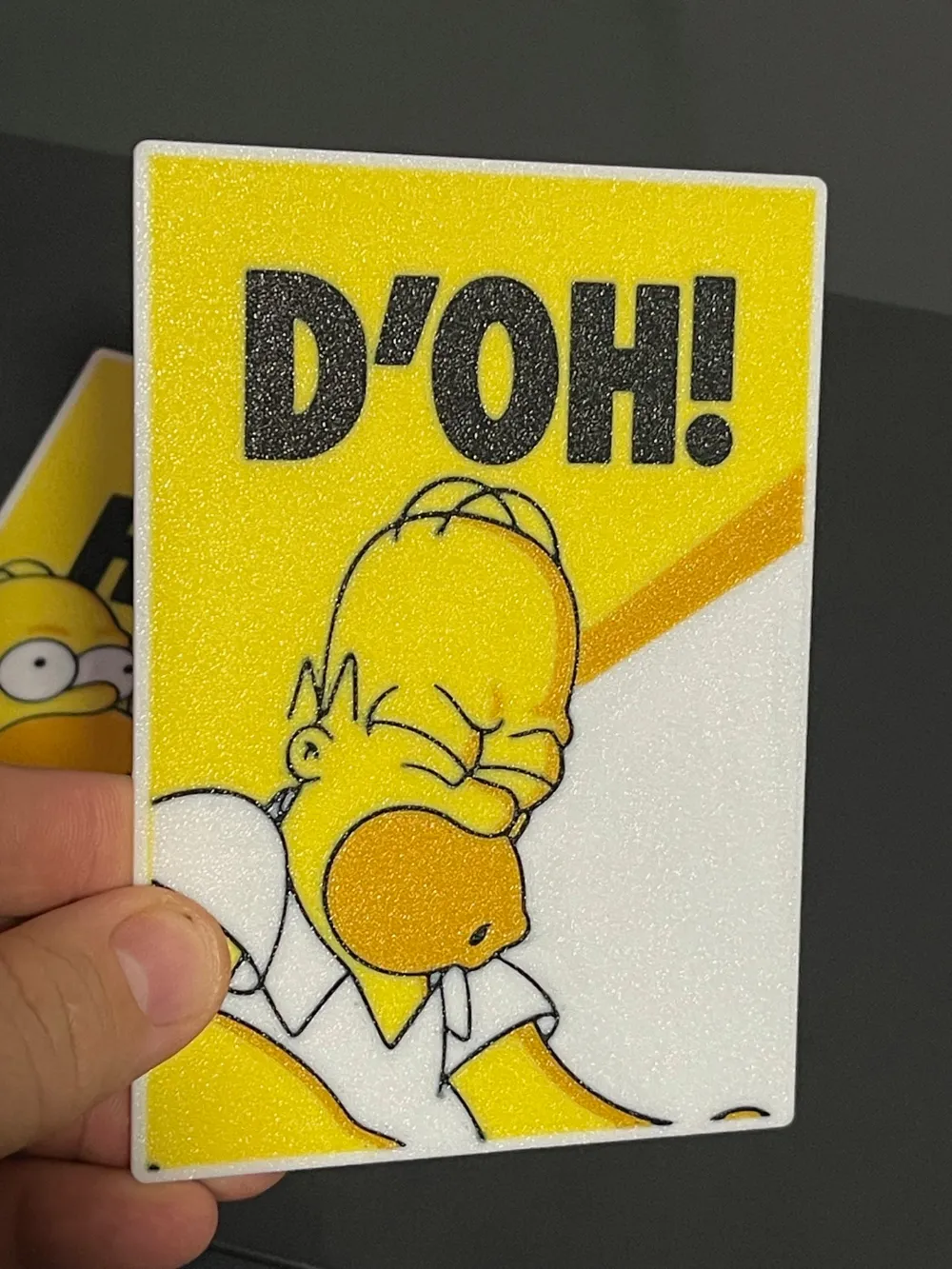 Homer Simpson D'Oh! #2 Sign Poster by C0bl3rG0bl3r - MakerWorld