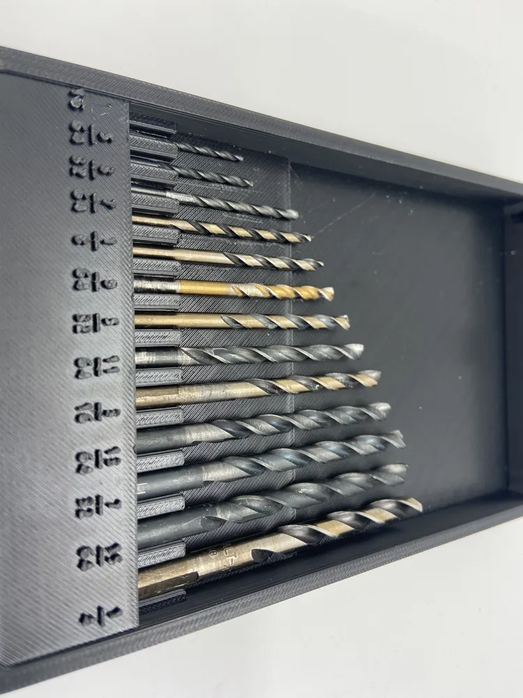 Drill bit case holder - Free 3D Print Model - MakerWorld