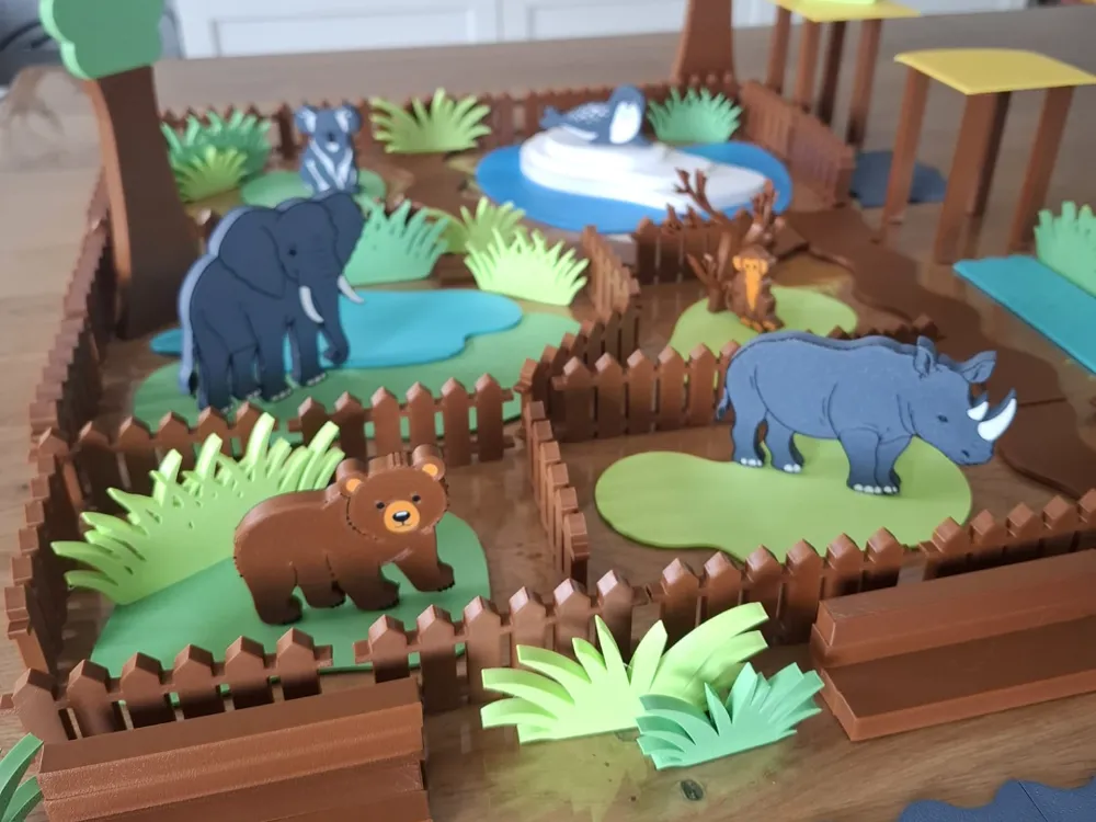 Build a zoo open end game - Free 3D Print Model - MakerWorld