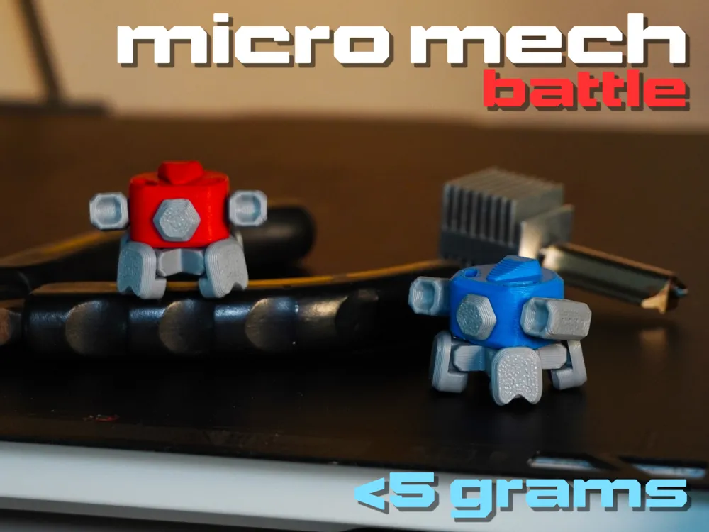 Micro Mech: Battle - Model Kit by Kit Crafters MakerWorld: Download ...