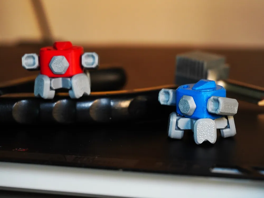 Micro Mech: Battle - Model Kit - Free 3D Print Model - MakerWorld