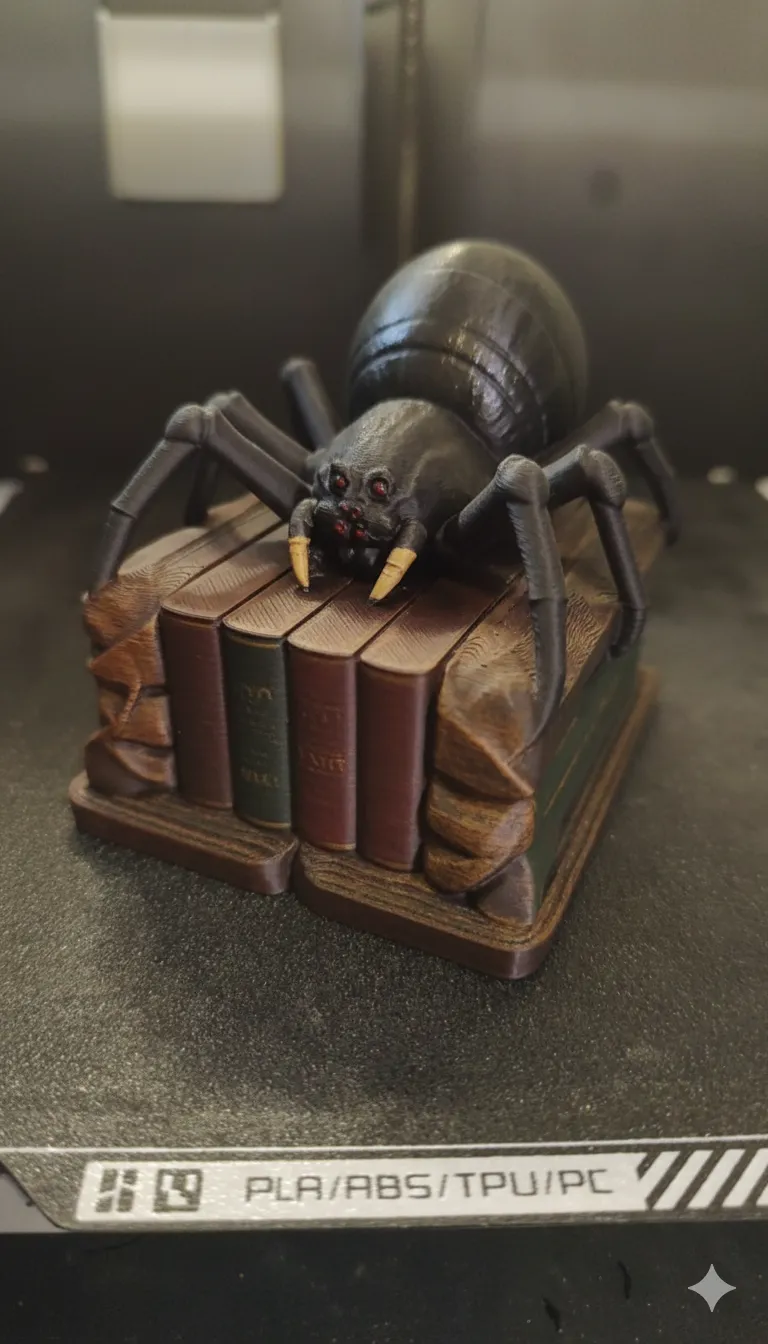 Shelob Bookend – The Lord of the Rings - Free 3D Print Model - MakerWorld
